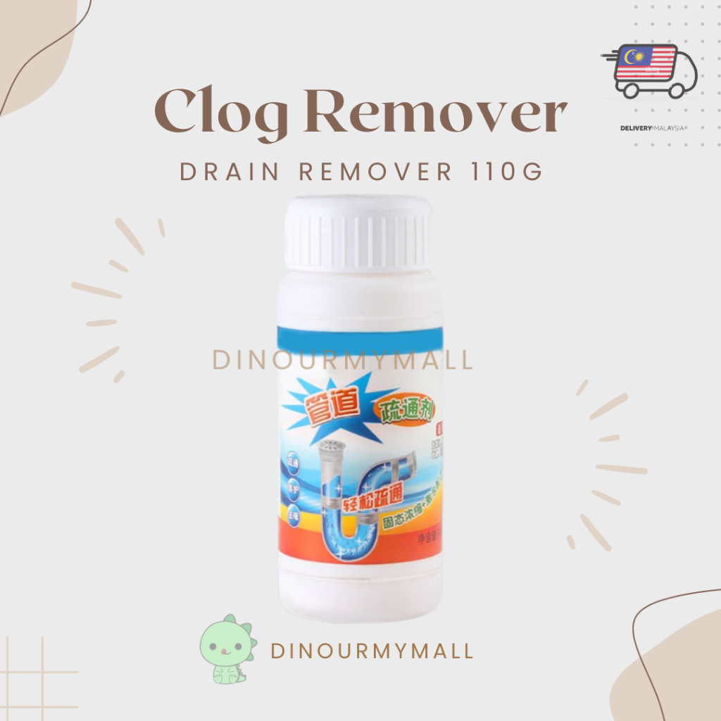 𝐑𝐄𝐀𝐃𝐘 𝐒𝐓𝐎𝐂𝐊 Clog Remover Drain Pipe Basin Cleaner Clogged Drainage ...