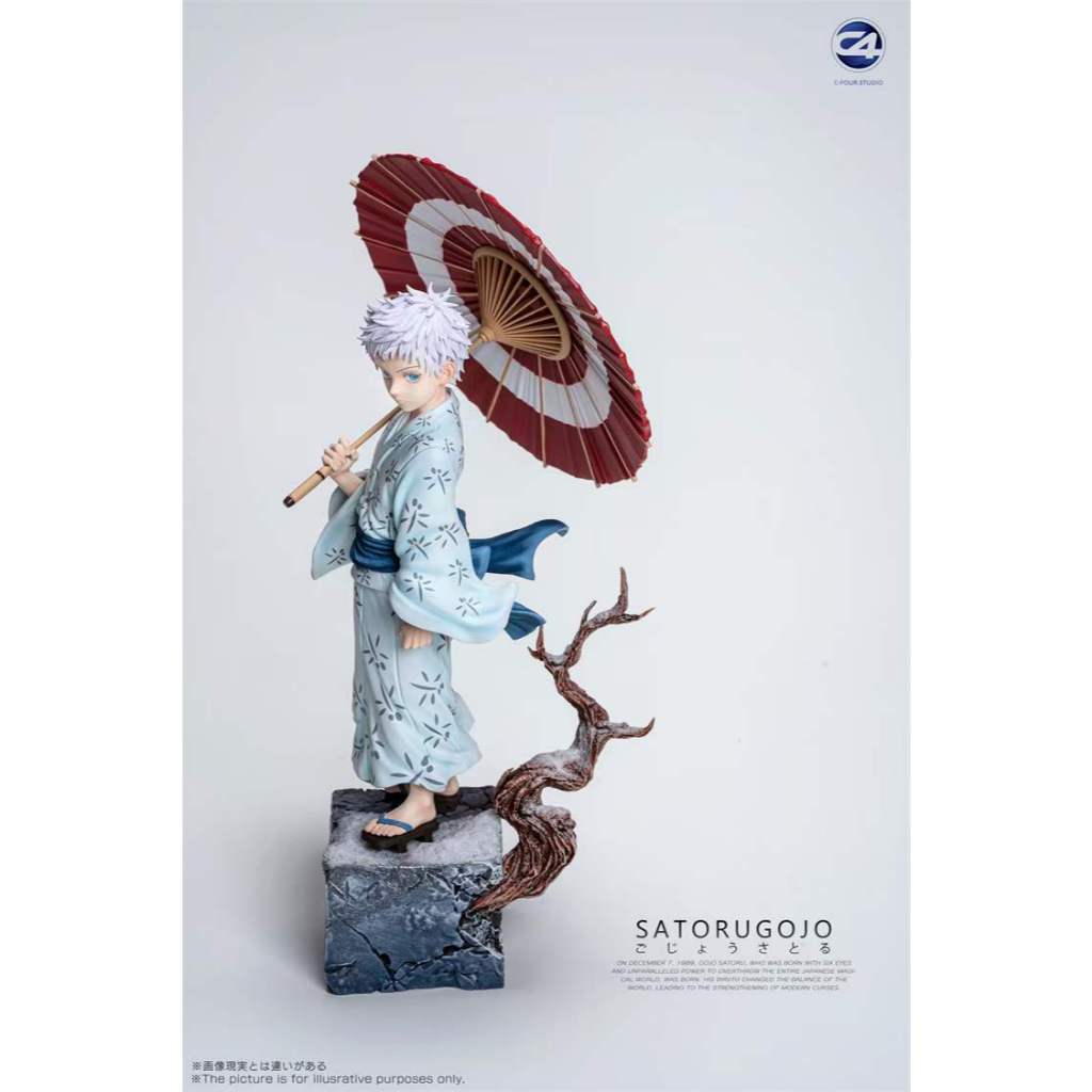 C4 Studio - Kid Gojo Satoru Jujutsu Kaisen Resin Statue GK Anime Figure ...