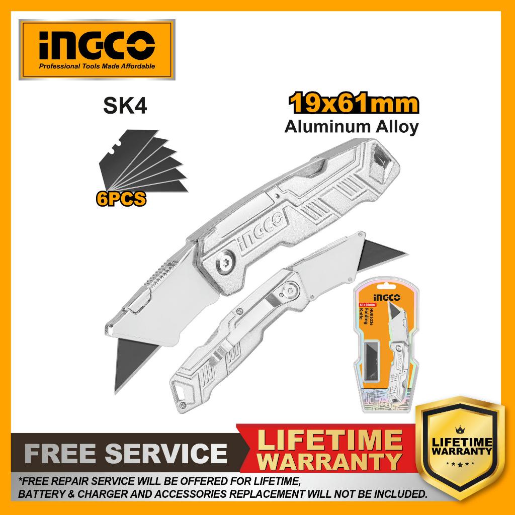 INGCO Folding knife HUK6236 | Shopee Malaysia