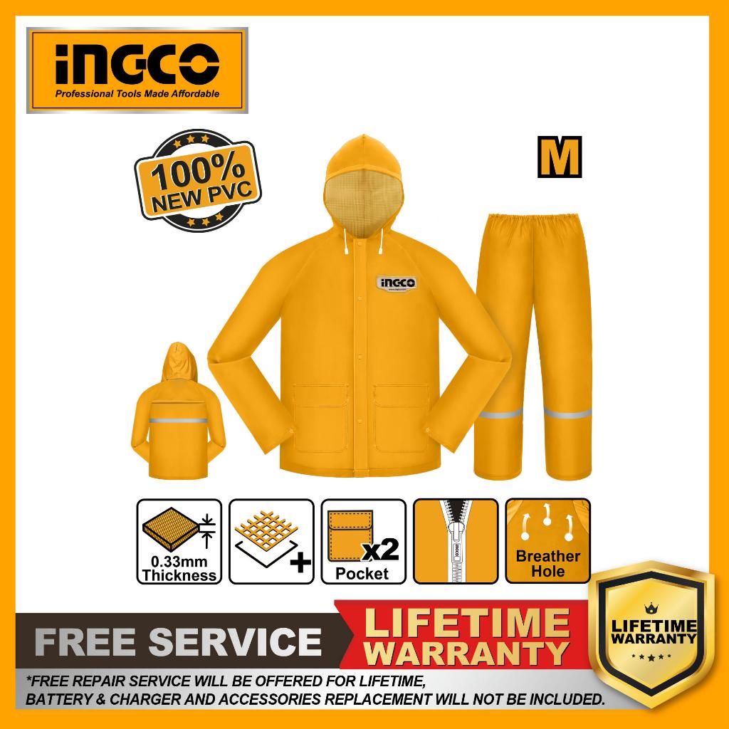 INGCO Rain suit HRCTSKT031.M | Shopee Malaysia
