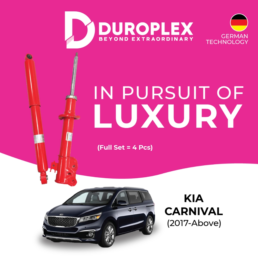 DUROPLEX Full Set Absorbers Kia Carnival (2017-Above) (4 pieces ...