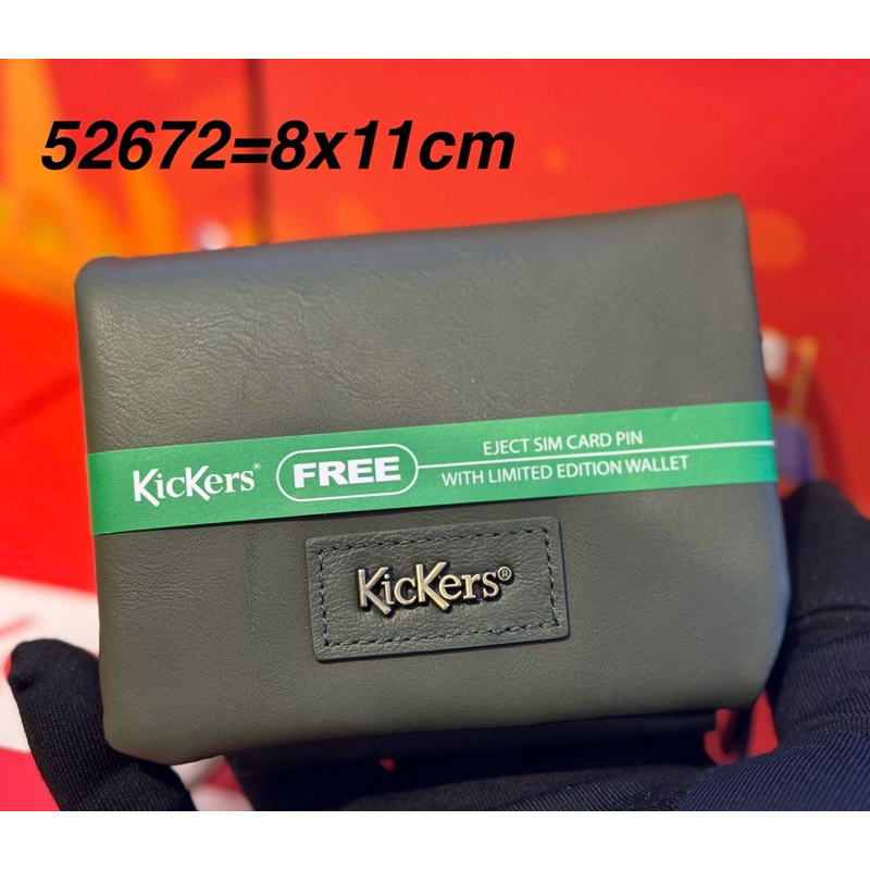 Kickers Genuine Leather Trifold Wallet 💯% Ori ( 52672 ) | Shopee Malaysia