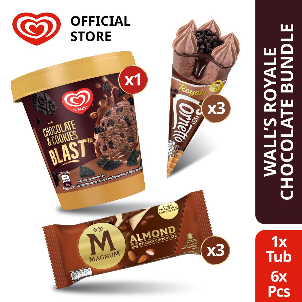 Wall’s Royale Choco Bundle Ice Creams | Shopee Malaysia