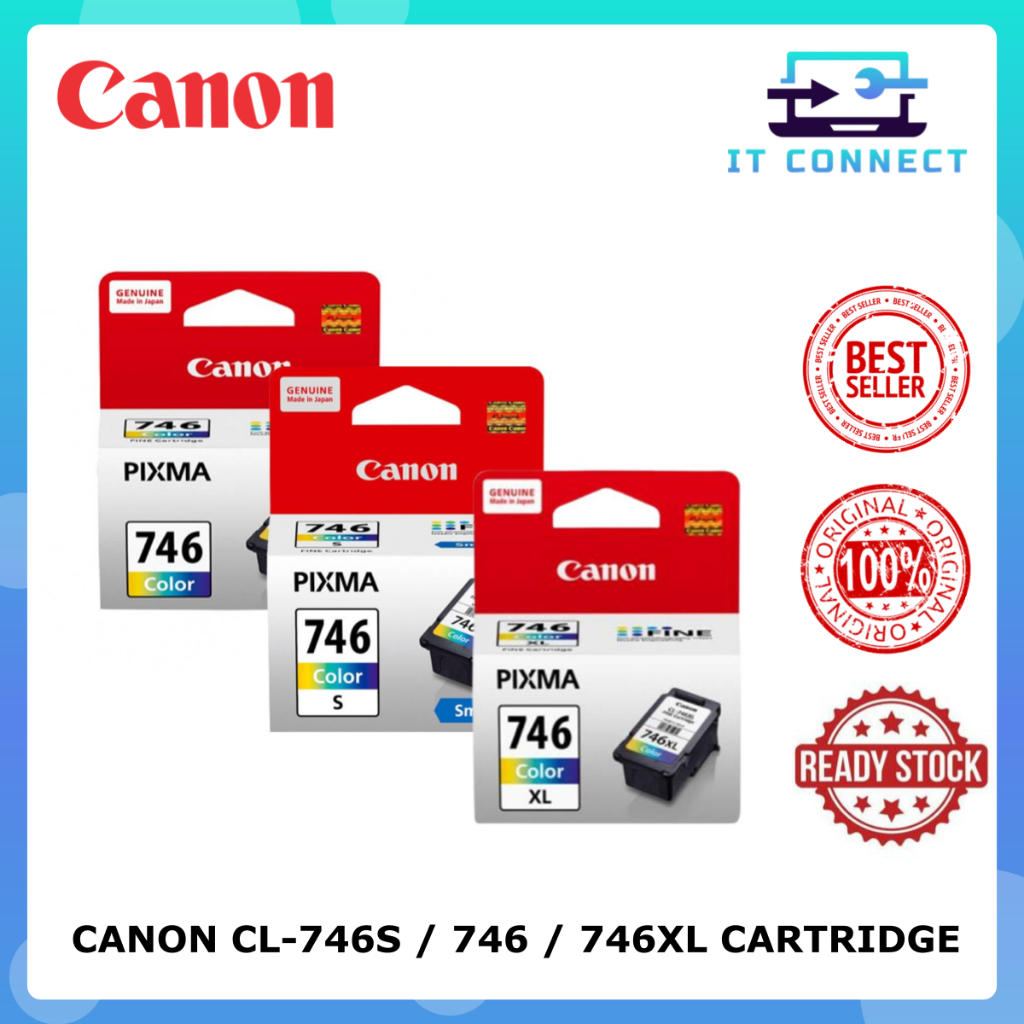 CANON CL-746S / 746 / 746XL CARTRIDGE *READY STOCK* | Shopee Malaysia