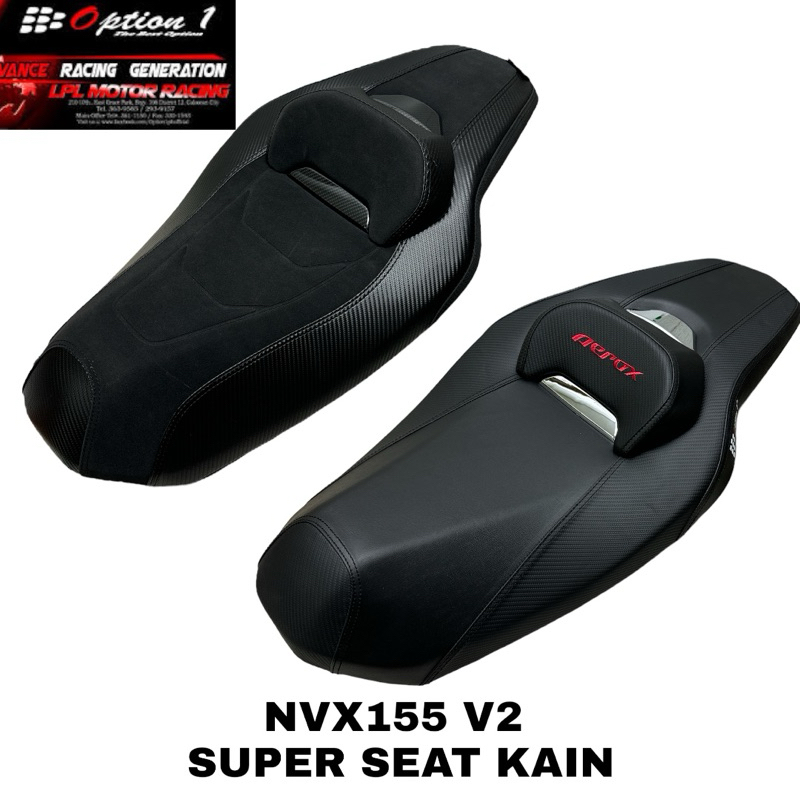 NVX155 V2 CARBON SPORT SEAT COMPLETE SET | Shopee Malaysia