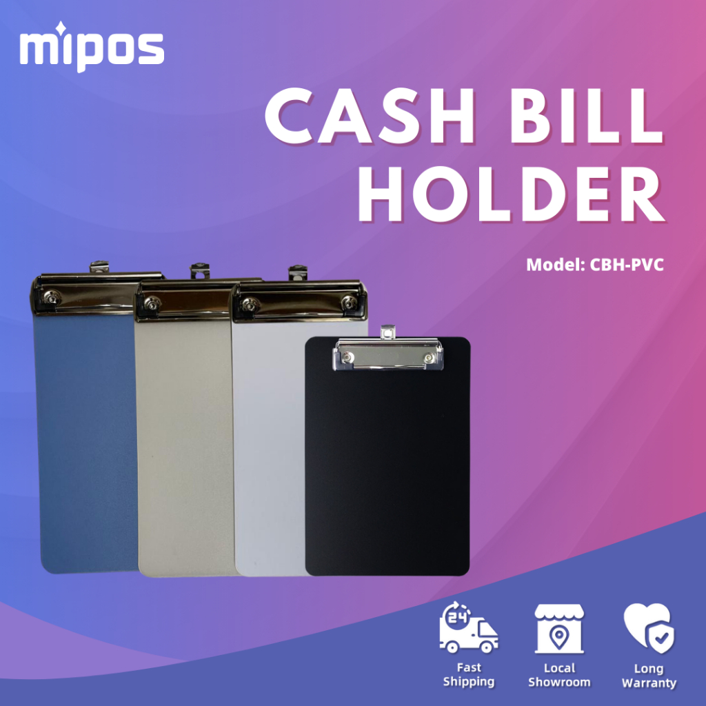 Cash Bill Holder PVC | Pemegang Bil Tunai | Menu Cash Bill Holder ...