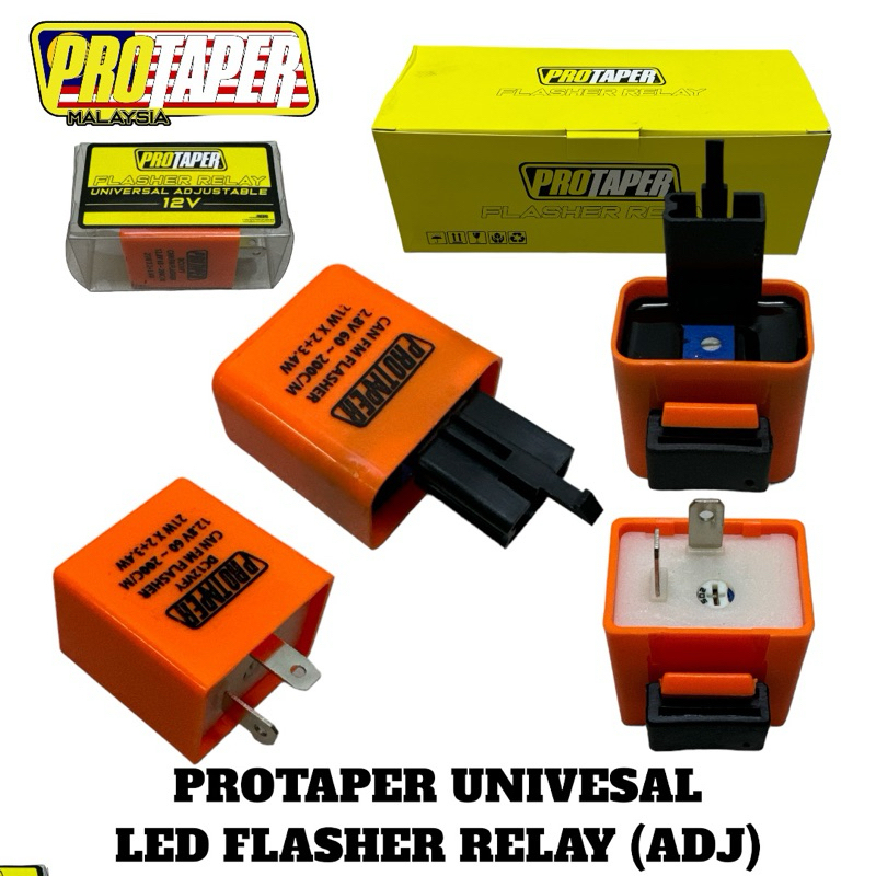 PROTAPER LED SIGNAL FLASHER RELAY ADJUSTER UNIVESAL & Y15/RS/NVX ...