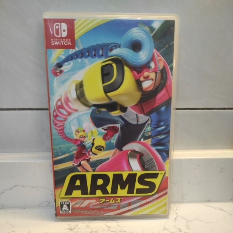 *USED* Nintendo Switch ARMS (English) | Shopee Malaysia