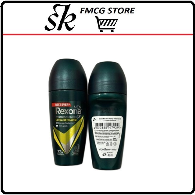 Rexona Men 45ml Ultra Recharge | Shopee Malaysia