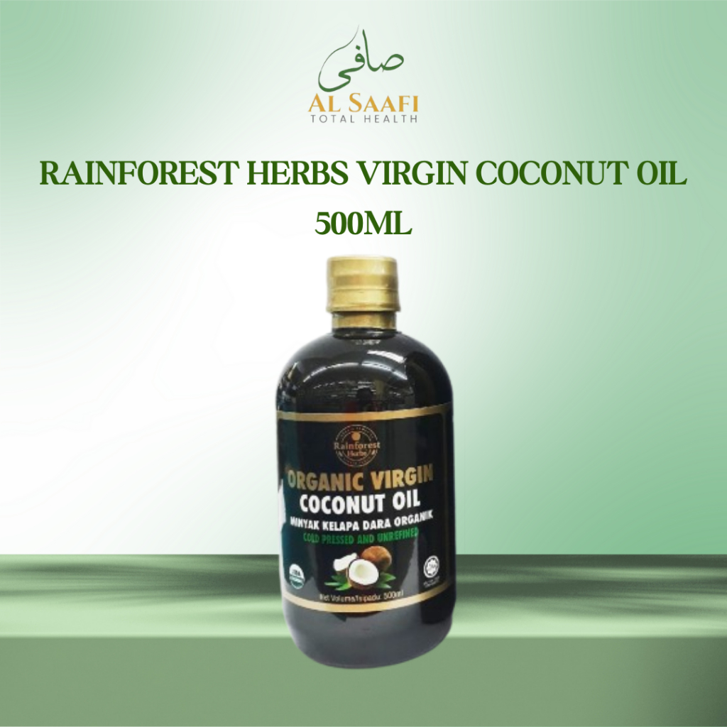 RAINFOREST HERBS Virgin Coconut Oil 500ml | Shopee Malaysia