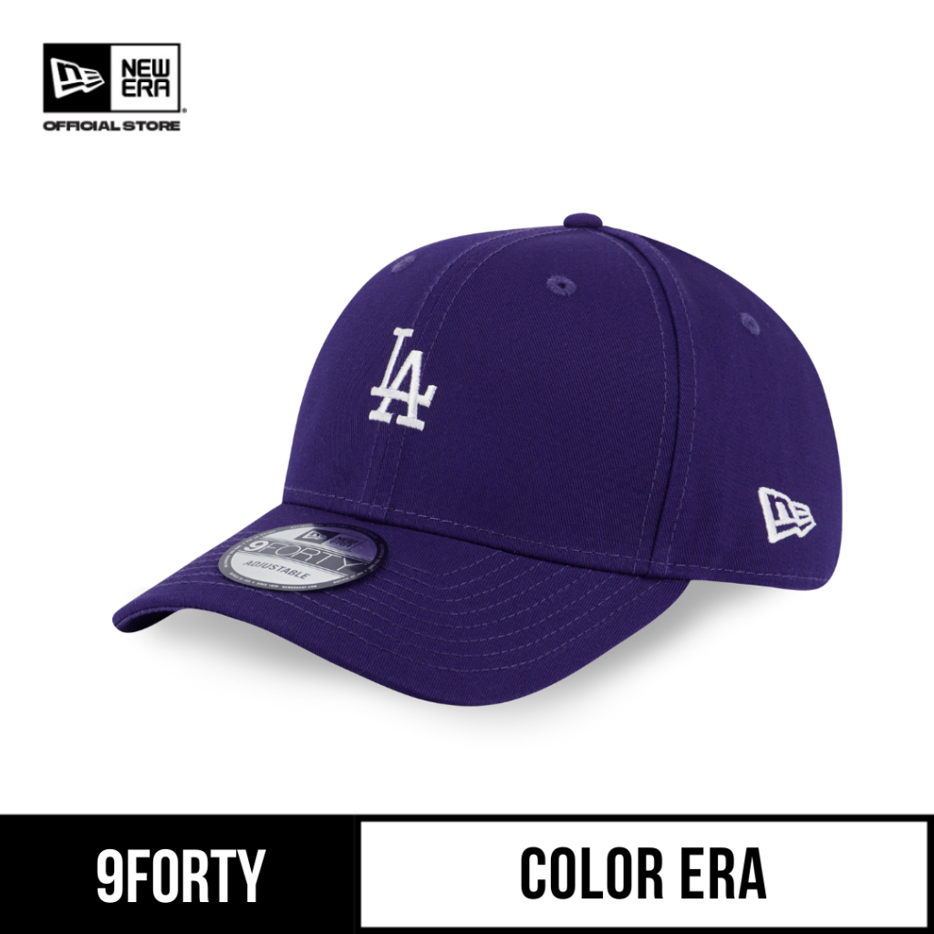 New Era 9FORTY Los Angeles Dodgers Color Era Mini Purple Adjustable Cap ...