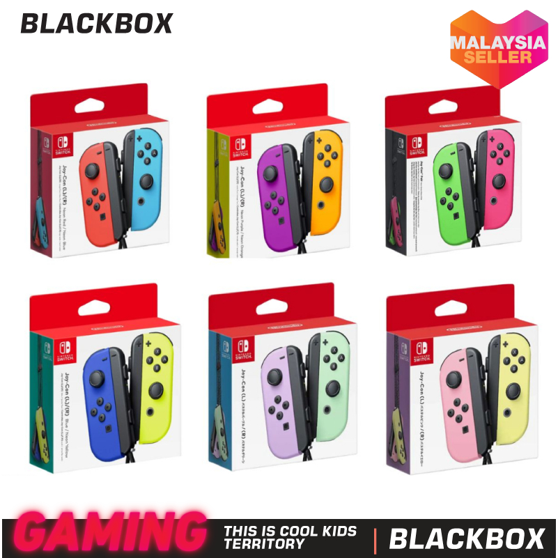 NS Nintendo Switch Joy Con Joy-Con Joycon Controller Red Blue / Pastel ...