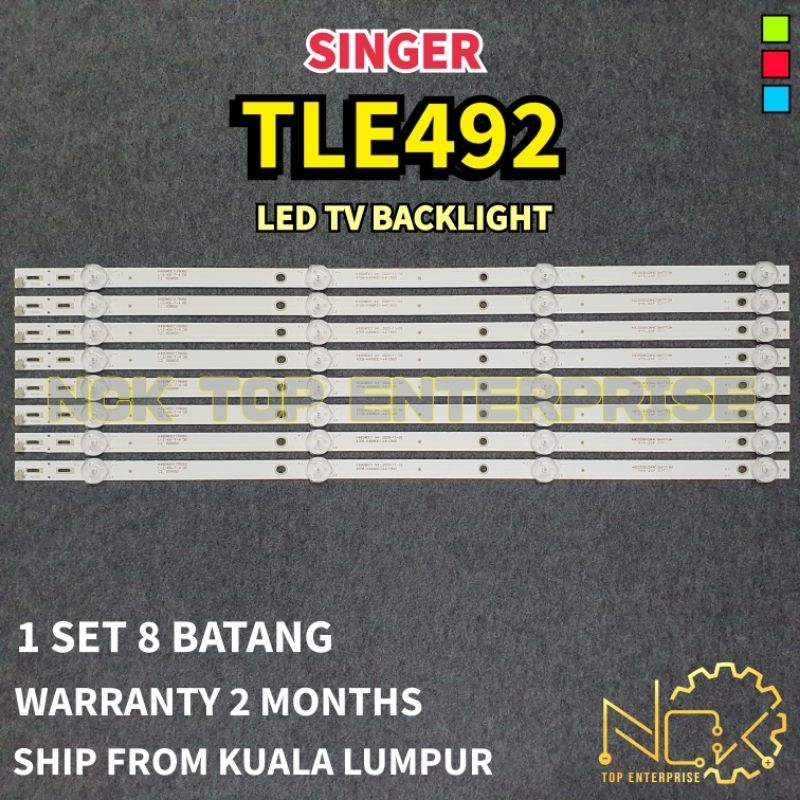SINGER TLE492 TV LED BACKLIGHT BARU / READY STOCK | Shopee Malaysia