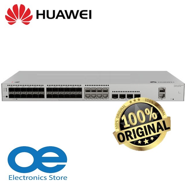 HUAWEI eKitEngine S310-24ST4X Network 24x GE SFP Ports, 8 Combo RJ45/SFP, 4x 10GE SFP+ Ports L2 ...