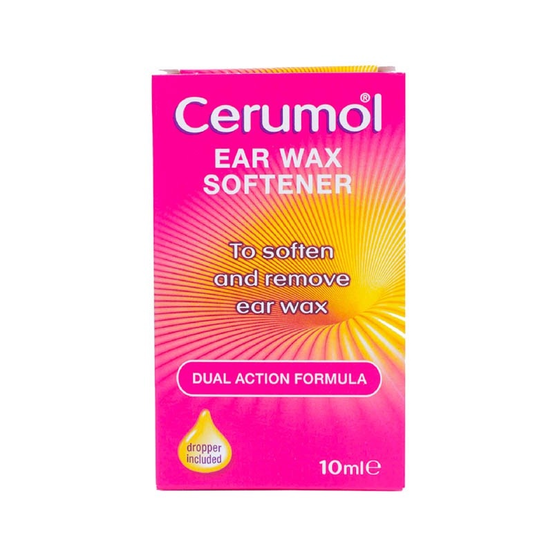 CERUMOL EAR WAX SOFTENER DUAL ACTION FORMULA [SOFTEN AND REMOVE EAR WAX ...