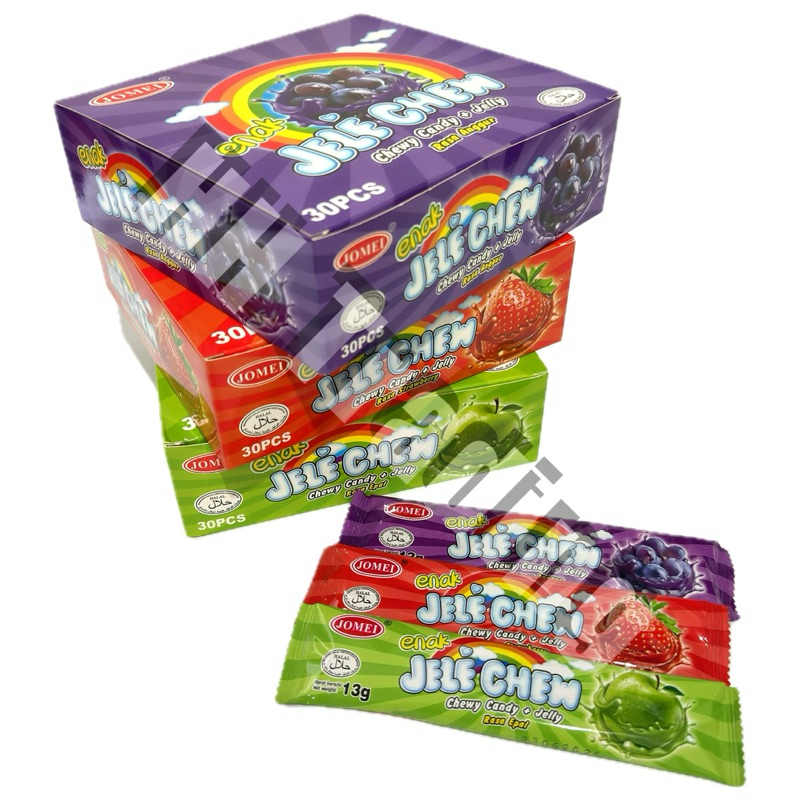 13g x 30’s JOMEI ENAK JELE CHEW (CHEWY CANDY + JELLY) | Shopee Malaysia