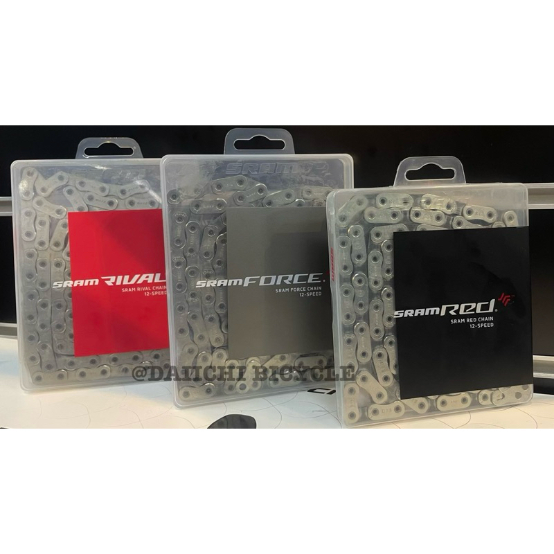 SRAM 12SPEED FLATTOP CHAIN RIVAL/ FORCE/ RED (Ready Stock) | Shopee ...
