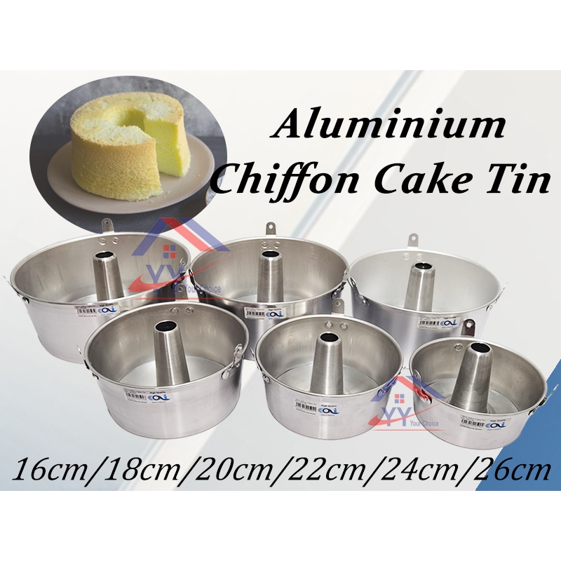 Chiffon Cake Sponge Cake Tin Loose Base(16~26cm)/Aluminium Cake Mould ...