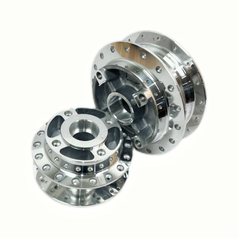 LC135-5S-4S Y125Z SRLZ CHROME HUB SET DIAMOND POLISH LC-135 125Z Y125 ...