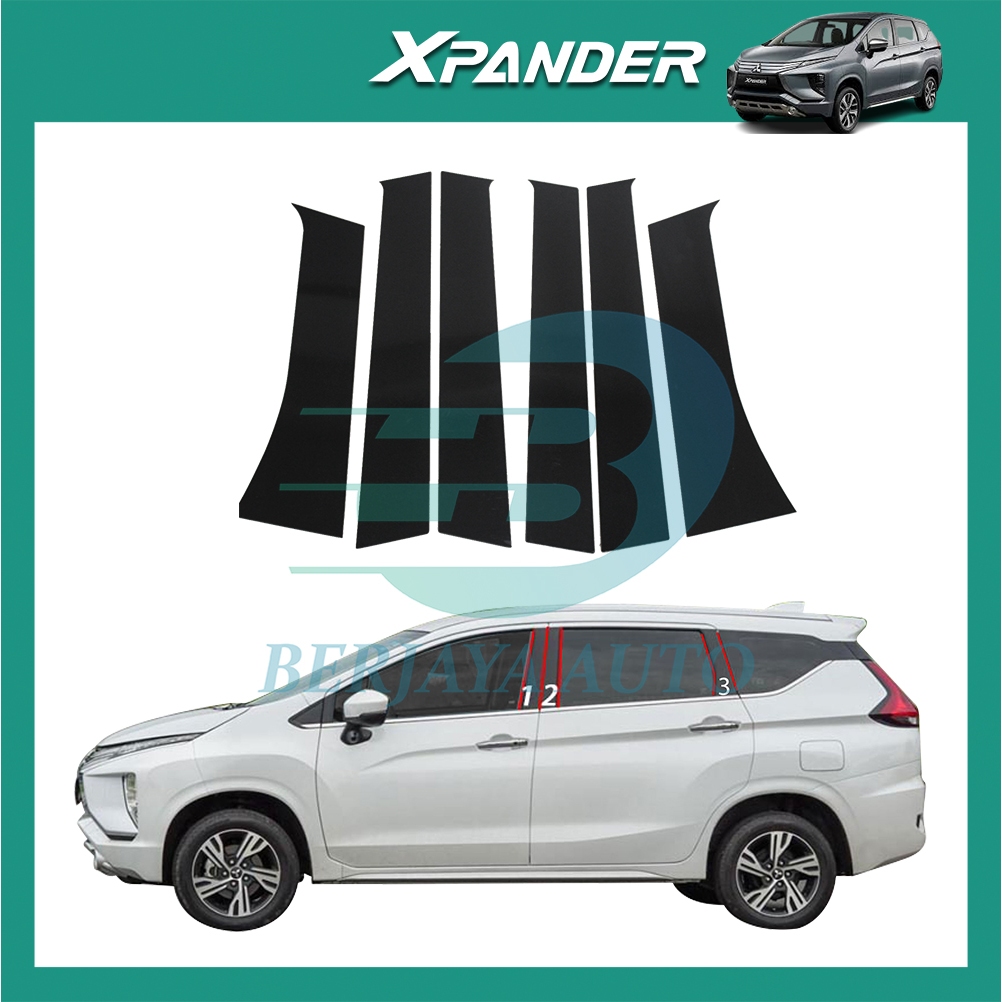 Mitsubishi Xpander NC 2020 - 2025 Door Pillar Black Design Full Center ...
