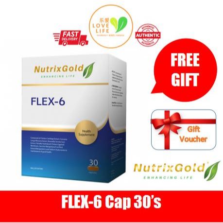EXP05/26 NutrixGold Flex-6 (30's) FREE DELIVERY+FREE GIFT | Shopee Malaysia