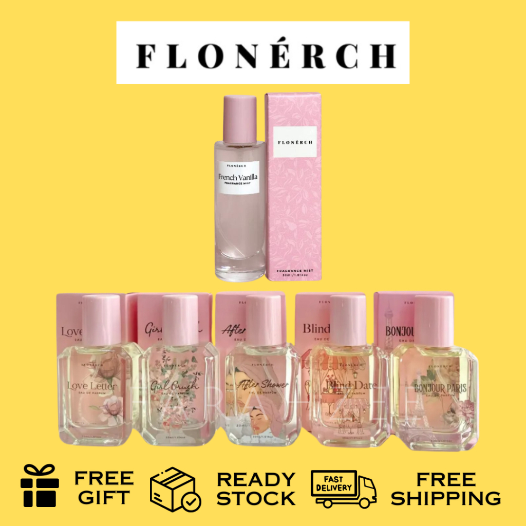 FLONERCH French Vanilla Fragrance Mist 30ml | Shopee Malaysia