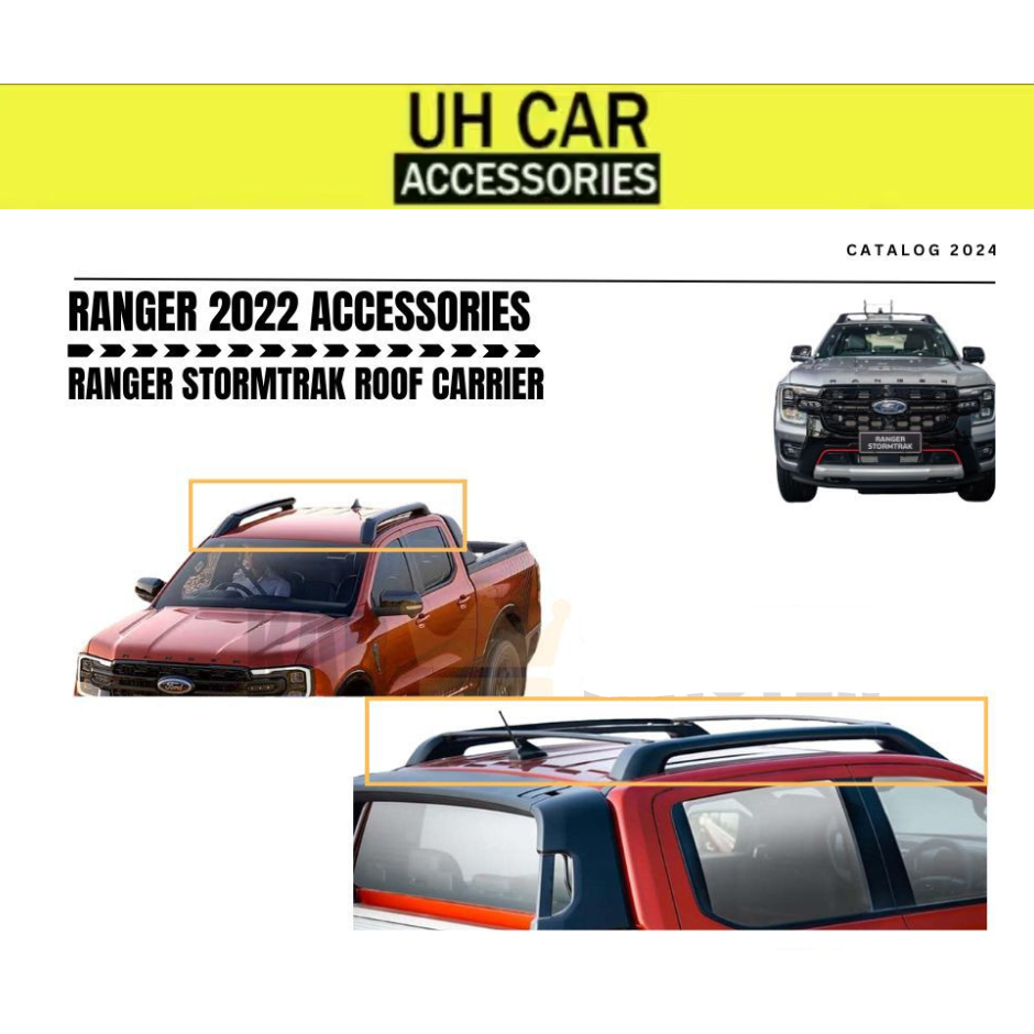 FORD RANGER T9 2022 2024 STORMTRAK DESIGN ROOF CARRIER RACK | Shopee ...