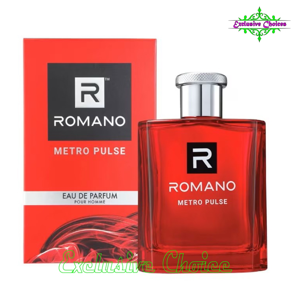 ROMANO METRO PULSE A fragrance that Captures the Essence of Urban ...