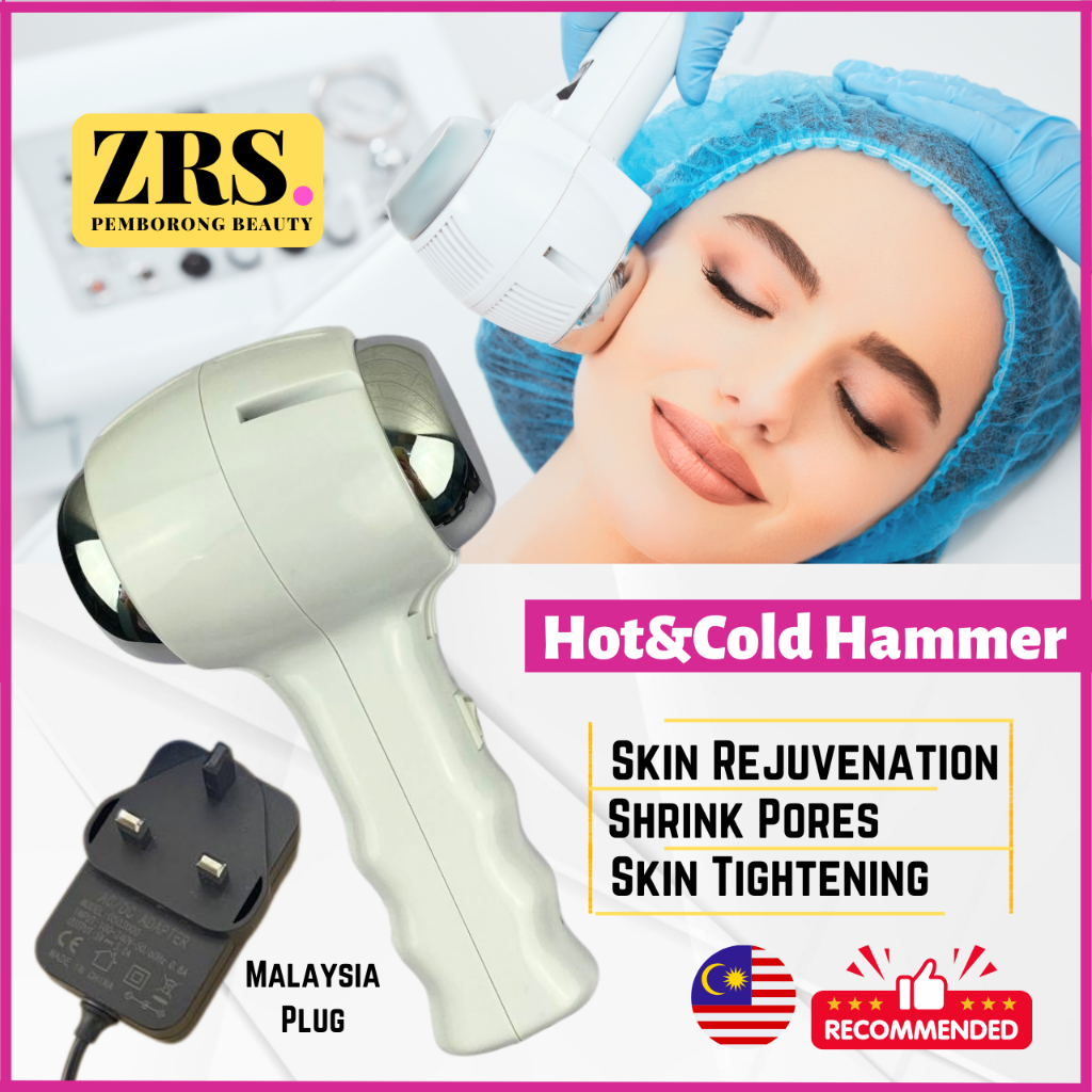 Hot Cold Hammer Cryotherapy Skin Rejuvenation Beauty Massager Machine ...