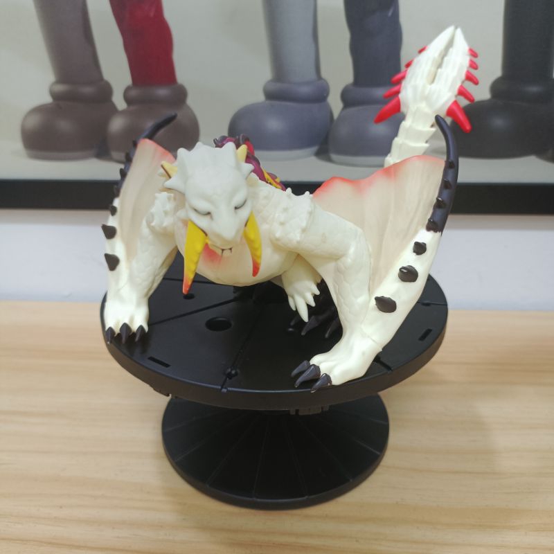 Bandai Monster Hunter Ride on Otomon Barioth Sofubi Figure Collection ...