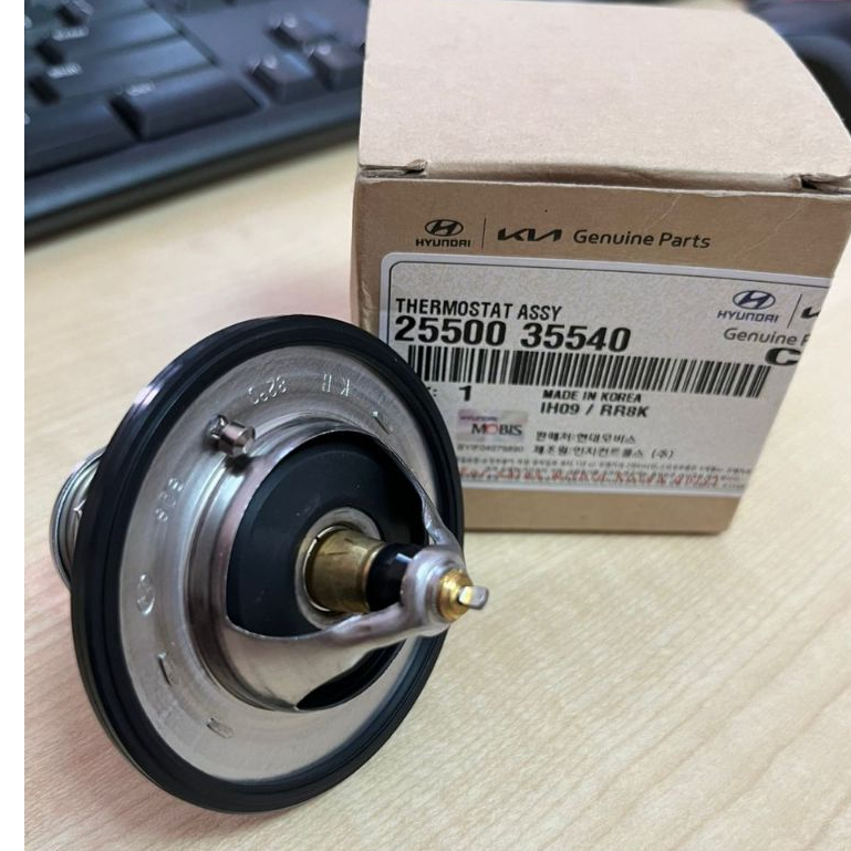 100% ORIGINAL (HYUNDAI KIA) THERMOSTAT HYUNDAI SANTAFE CM & DM/STARIA ...
