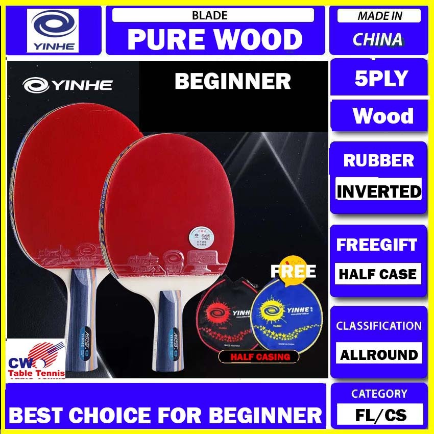 Yinhe C01 Pre-Assembled Table Tennis Blade Ping Pong Racket Long Handle ...