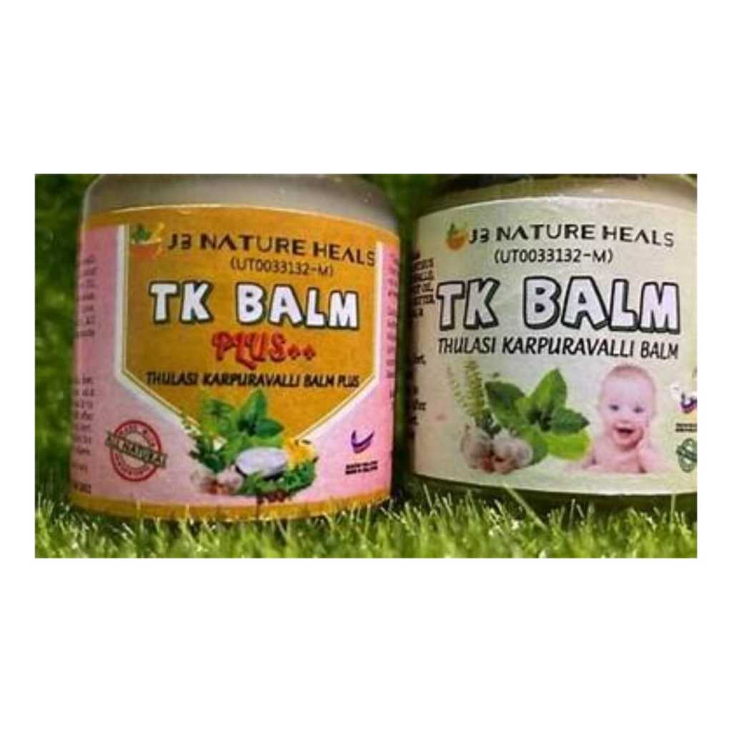 BALM TK BALM COMBO 2IN1 PLUS ADULT BALM (RED) AND (GREEN) CHILDREN THULASI KARPURAVALLI | Shopee ...
