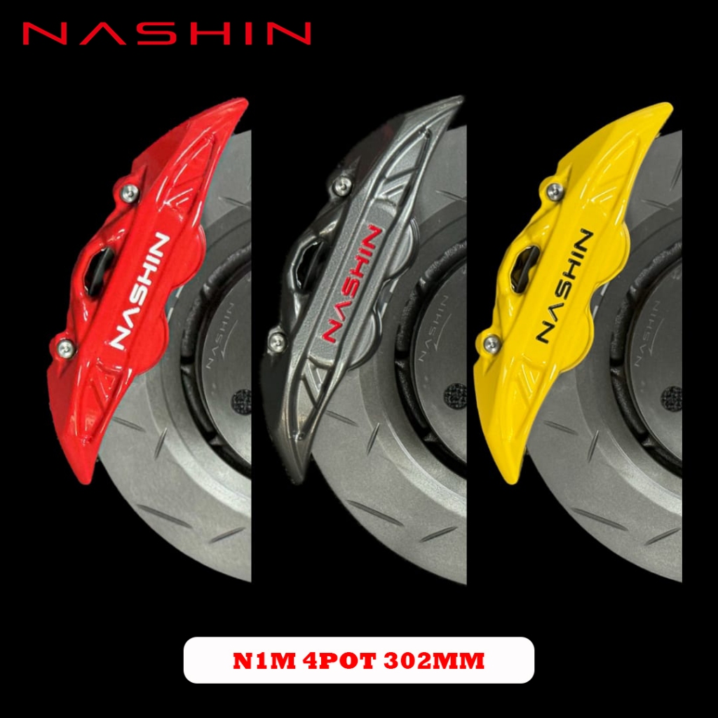 Toyota Vios Nashin N1M 4POT Brake Kit (302mm) | Shopee Malaysia