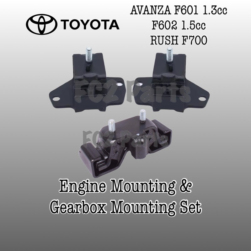 OEM Thailand 1car 3pcs Toyota Avanza F601 1.3cc F602 1.5cc Rush F700 ...