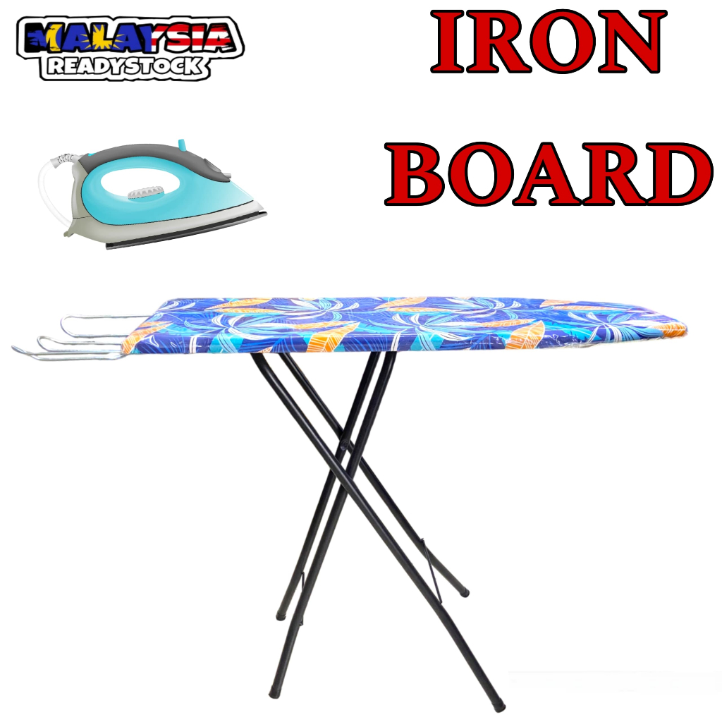 OFFER IRON BOARD PAPAN SATERIKA FOLDABLE IRON BOARD PAPAN GOSOK BAJU ...
