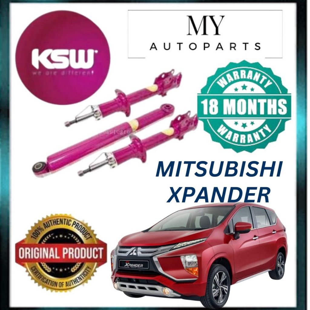 MITSUBISHI XPANDER 1.5 NC1W - KSW (GAS) Shock Absorber FRONT & REAR ...