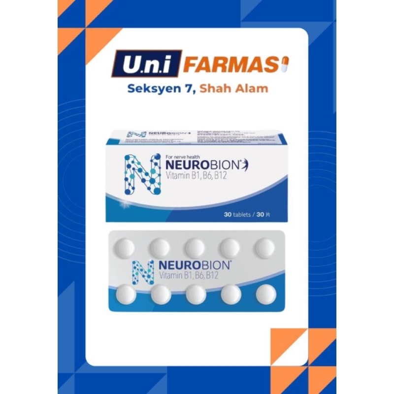 NEUROBION 1 BOX 60S VITAMIN B1, B6,B12 | Shopee Malaysia