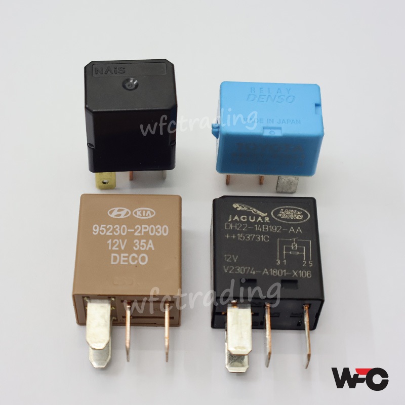 Original 4pin Relay Nais Denso Jaguar Deco Lamp Relay Fan Relay ...