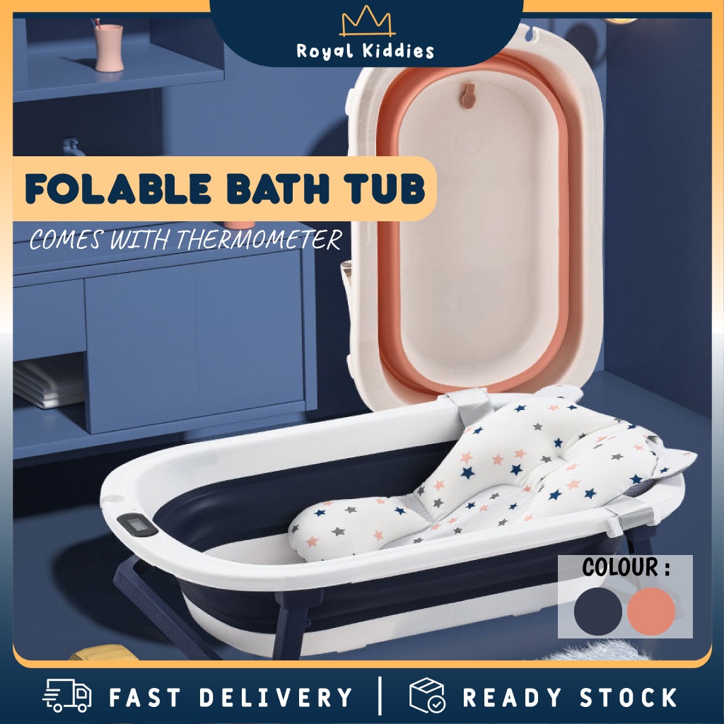 RoyalKiddies Extra Large Baby Bathtub Basin Childrens Bath Tub Lying ...