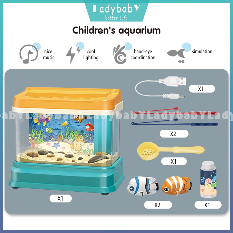 Fun Aquarium Parent-child Interaction Fish Tank Children's Fishing Toy ...