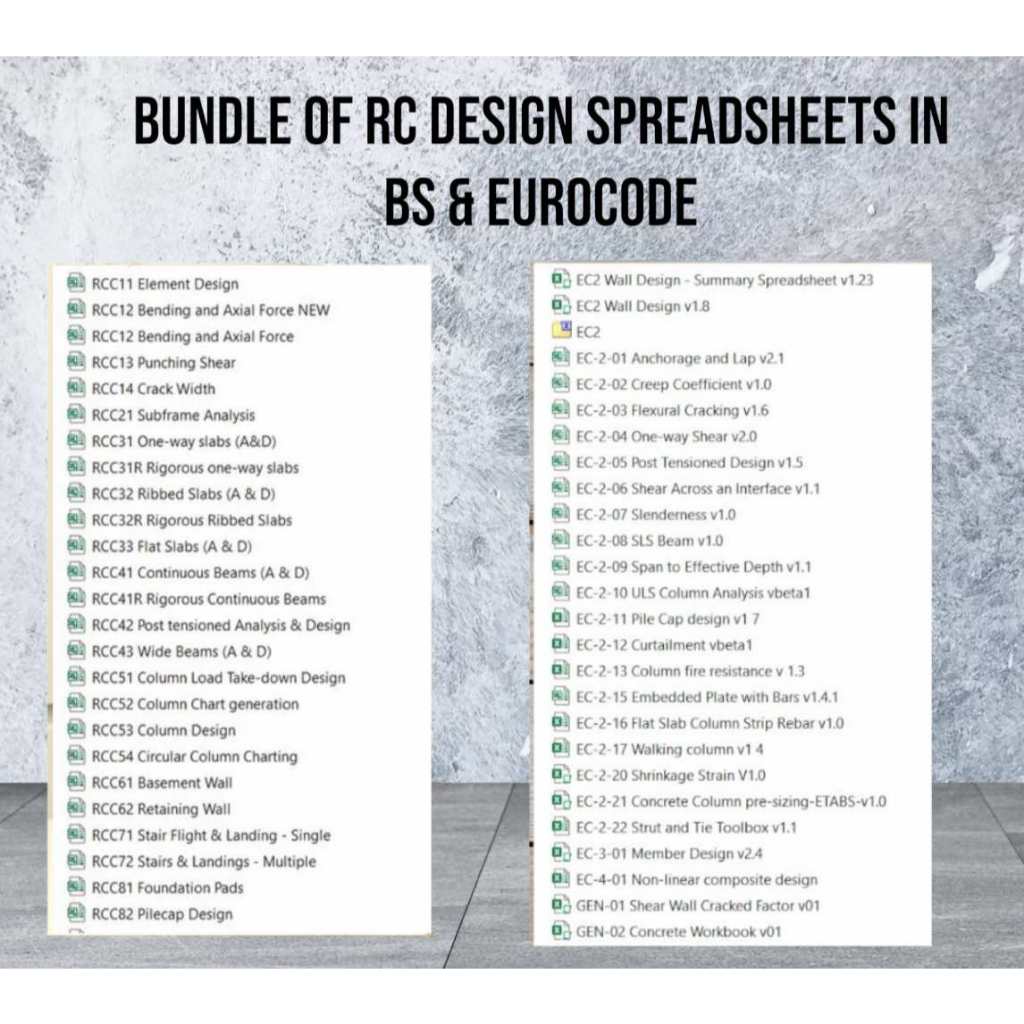 Eurocode & British Standard Reinforced Concrete PDF Notes and More than ...