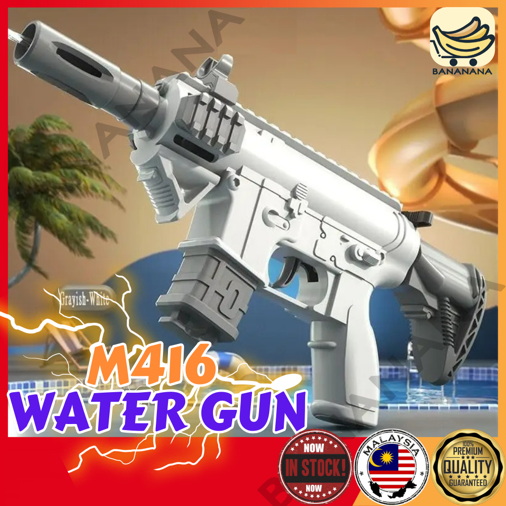 M416 Water Gun Continuous Shooting Gun Toys Outdoor Pool Toy For Boy ...