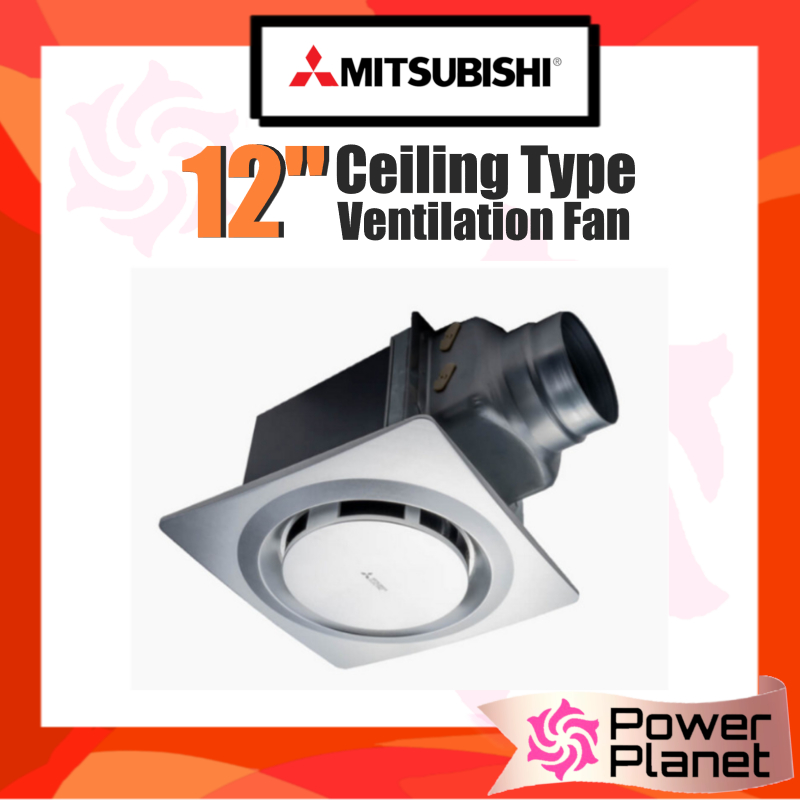 Mitsubishi Exhaust Fan 12'' VD-15Z4T6-N / VD15Z4T6N Ventilation Fan ...