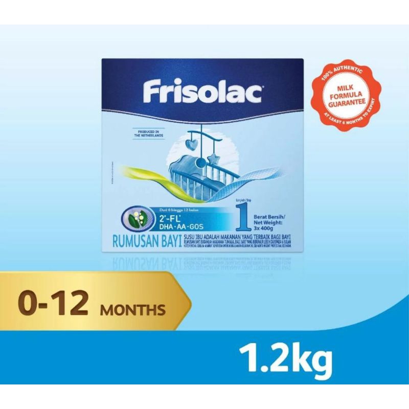 Frisolac Step 1 600g/ 1.2KG Exp: 03/2026 (Newest Stock) | Shopee Malaysia