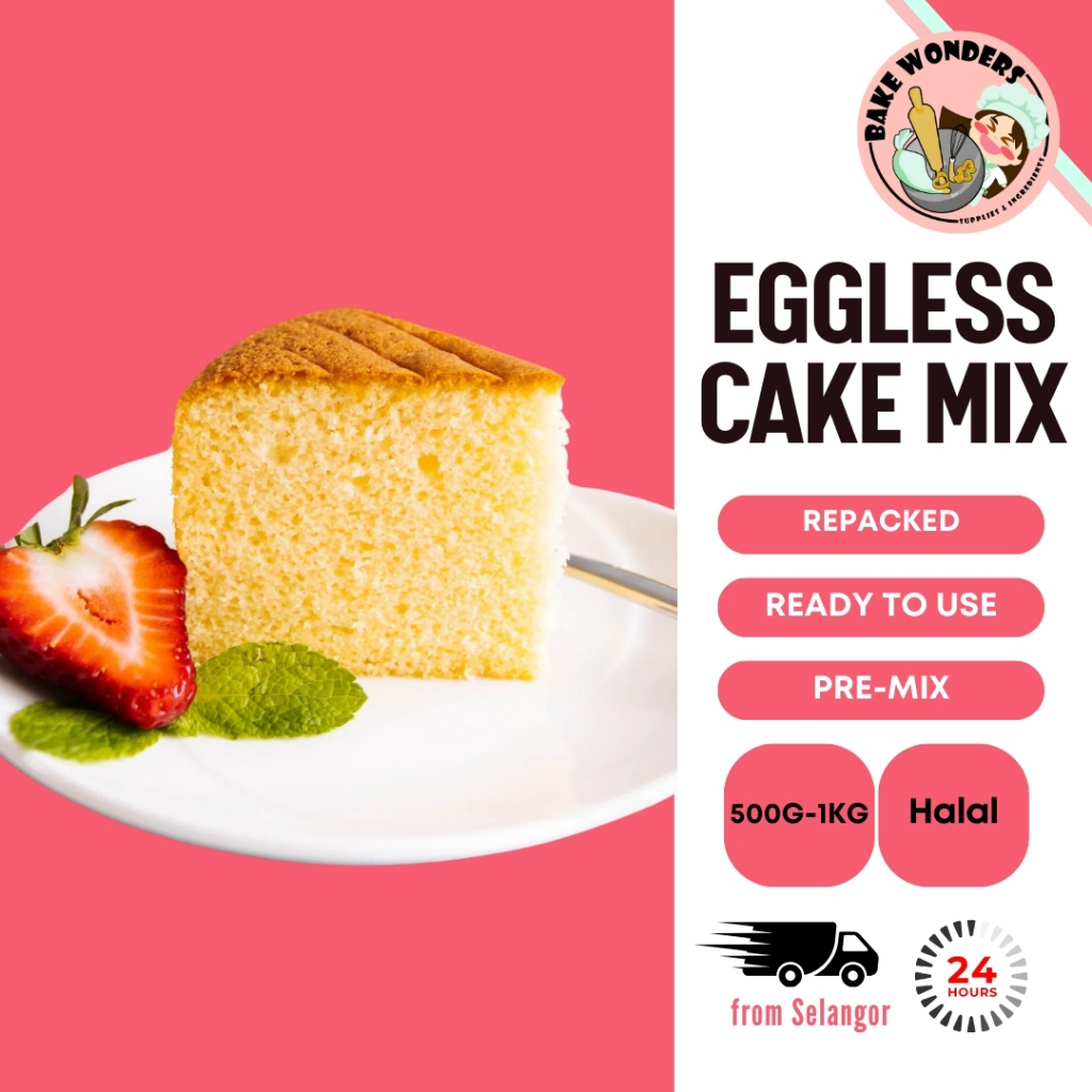 Eggless Cake Mix/Cake Without Eggs/ Cake Without Egg Premix/ Vanilla ...