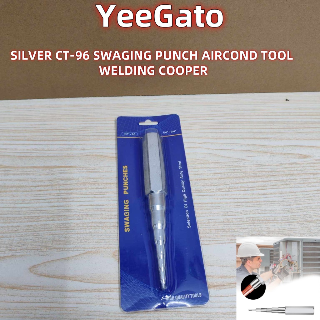 Silver CT-96 (KLCC) 1/4-3/4'' SWAGING PUNCH AIRCOND TOOL PIPE EXPANDER ...