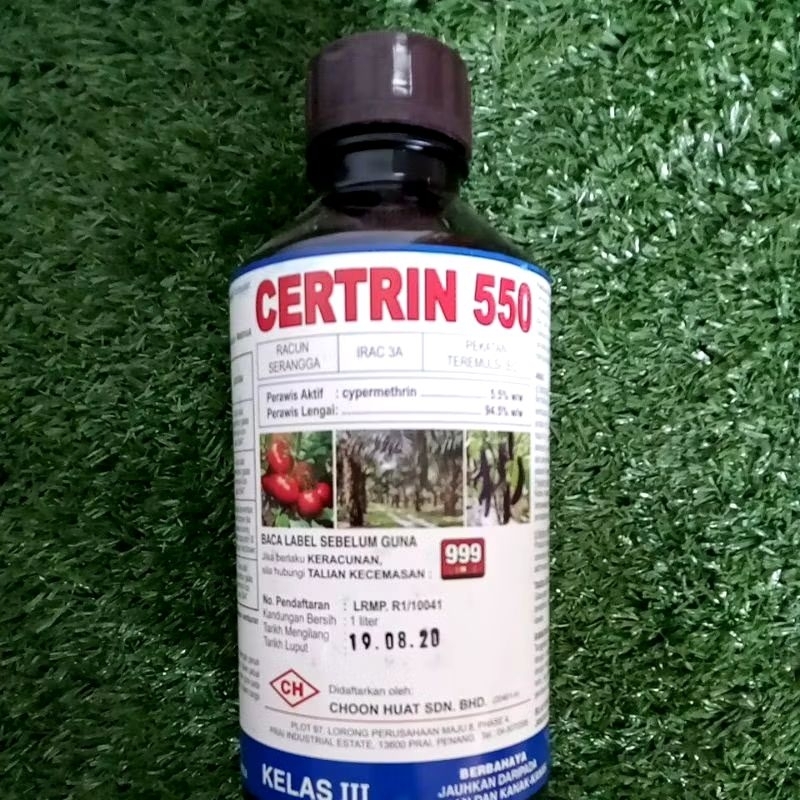 Certrin 550 racun serangga 1 liter | Shopee Malaysia