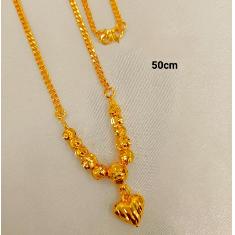 💋 COP 916 PERSIS ORI 💋 EMAS KOREA RANTAI LEHER ( NECKLACE ) 💋 | Shopee Malaysia