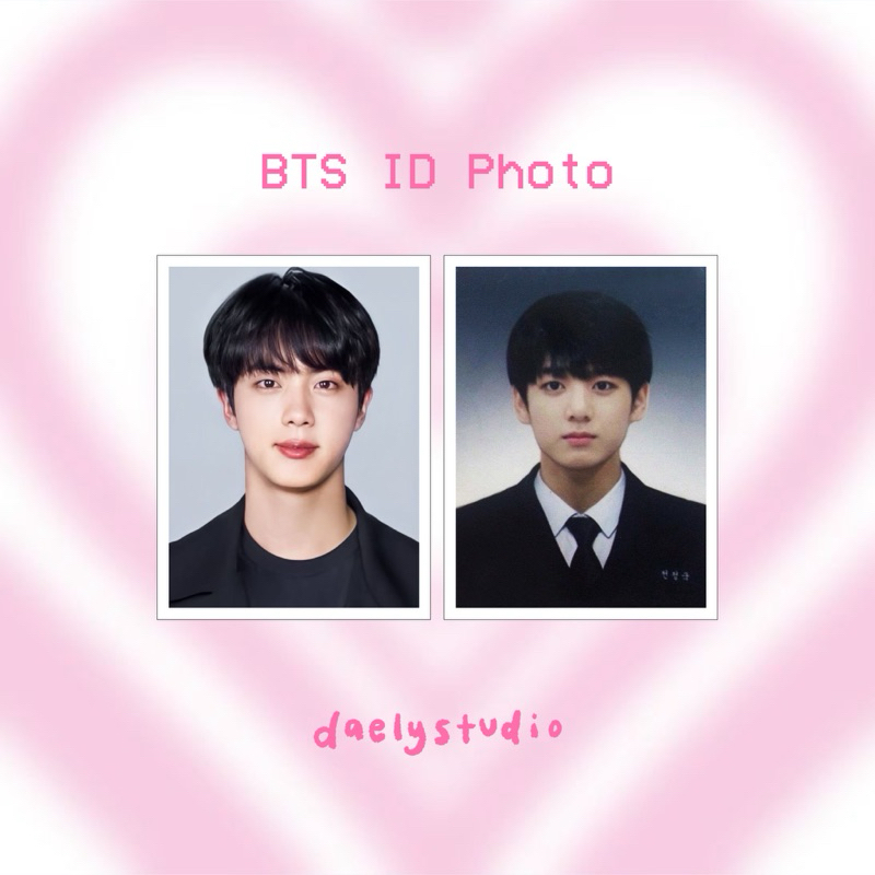 BTS ID Photo Members Graduation Ver. (UNOFFICIAL) | Shopee Malaysia